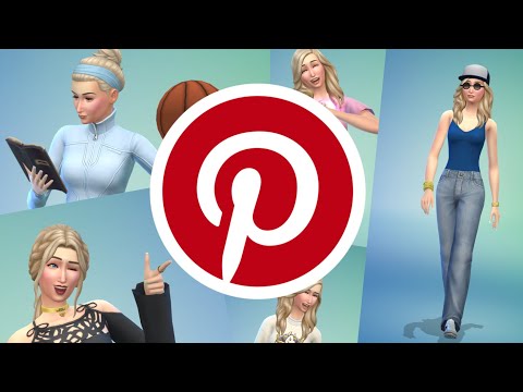 I made a sim using Pinterest posts!