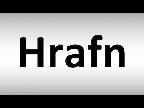 How to Pronounce Hrafn