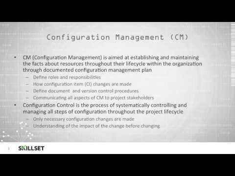 Configuration Management (CISSP Free by Skillset.com)