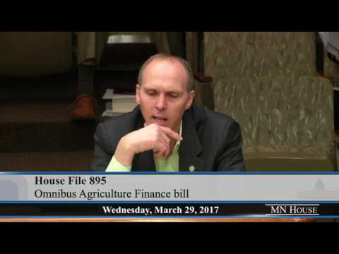 Omnibus Agriculture Finance bill heard in House Ways and Means Committee