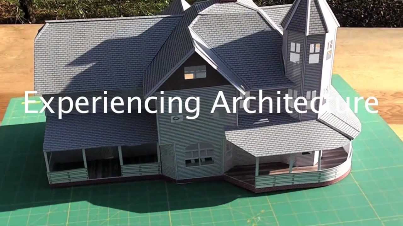 Build this Victorian house model with the 3-D Home Kit