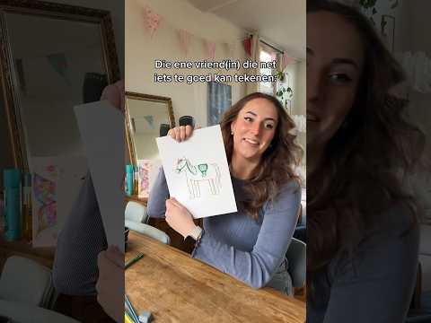 Ik scheurde @lievemerlijn haar tekening kapot?! 😳✍️🎨🖼️