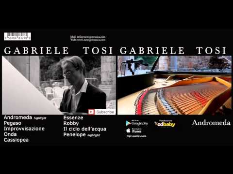 New age cd, royalty free piano music cd | Andromeda by Gabriele Tosi