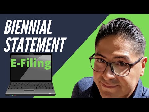 Biennial Statement // NYS Biennial Statement Online Filing Instructions (SAVE $91+) ✅ New York LLC