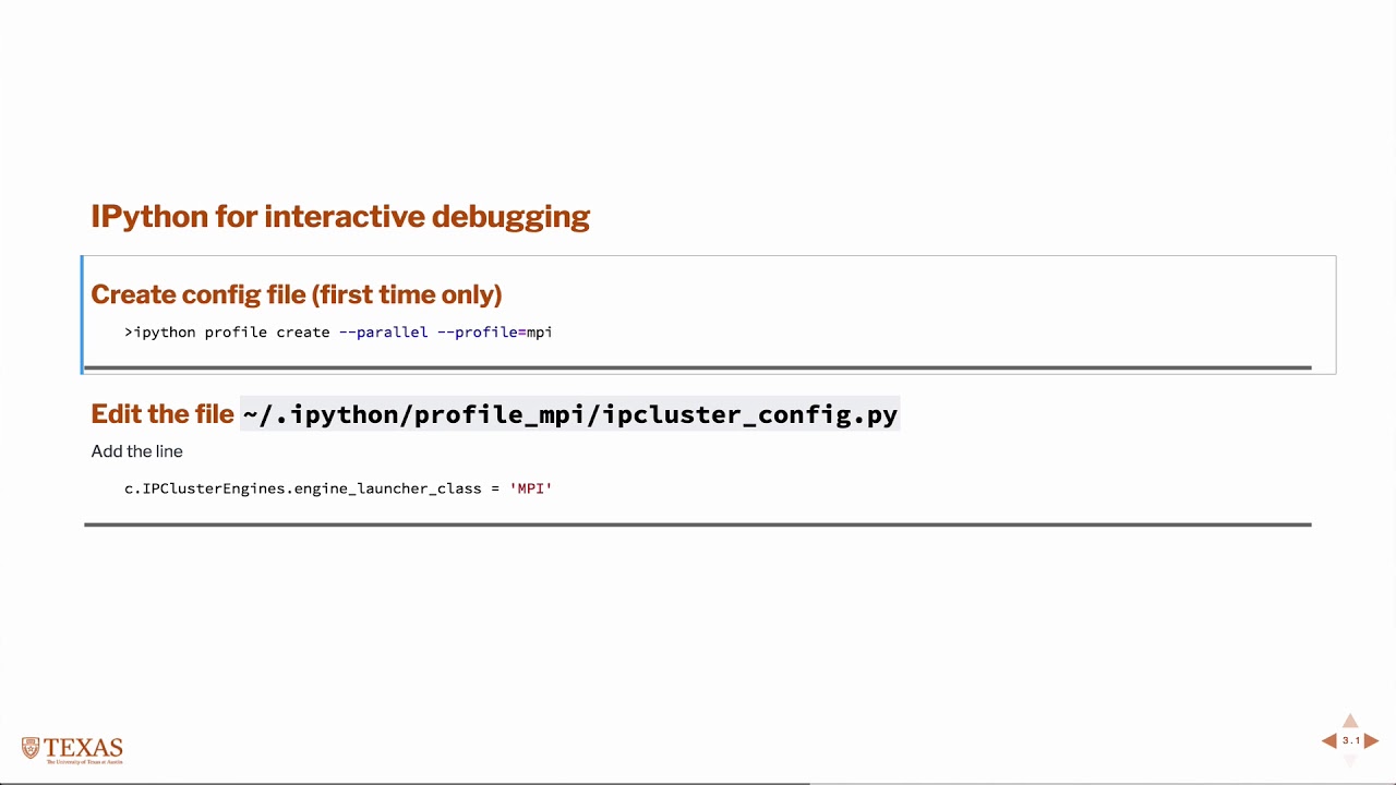 Parallel Debugging & Interactivity with IPython