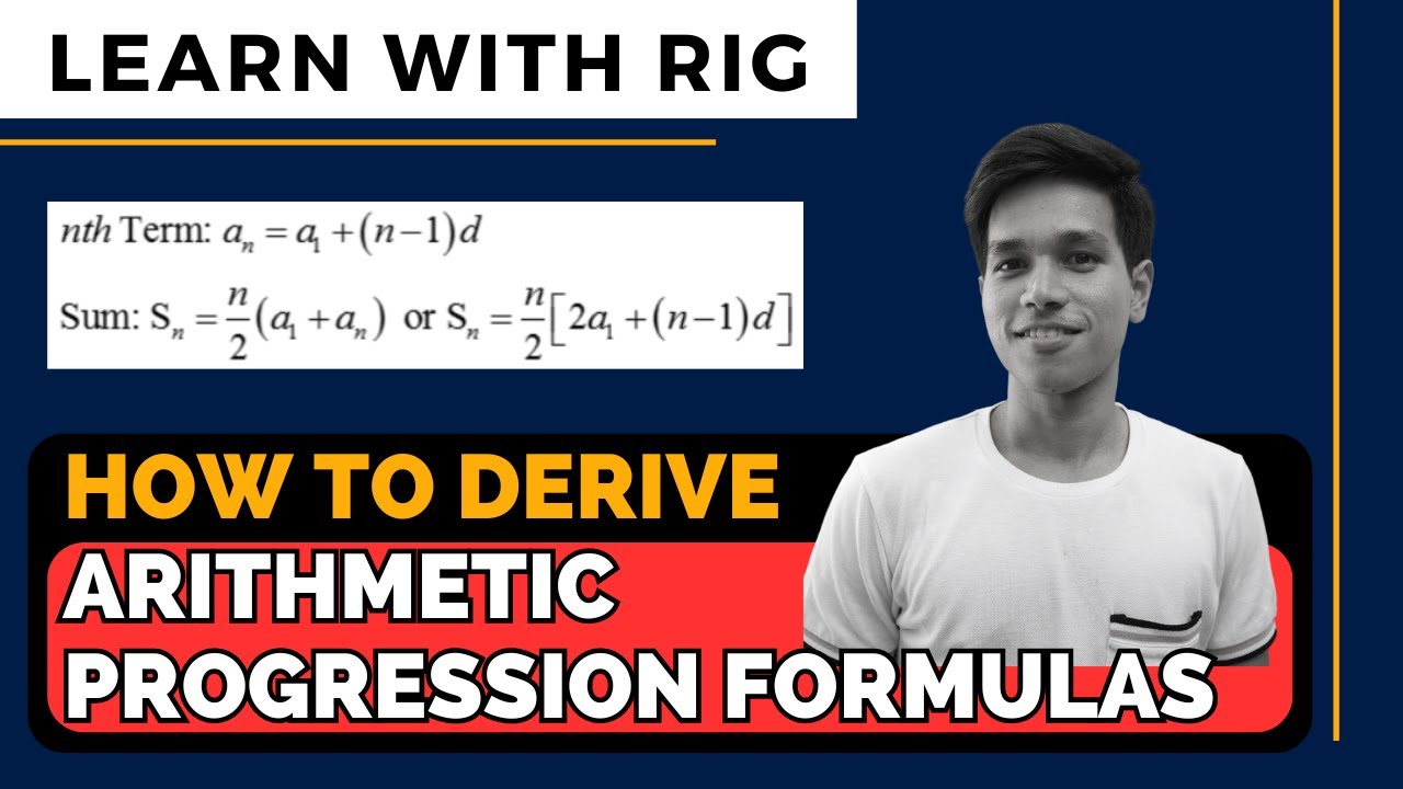 How To Derive Arithmetic Progression Formulas? [ADD MATH F4 Chap 5 - Progressions]