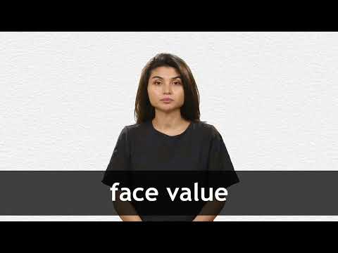 How to pronounce FACE VALUE in American English