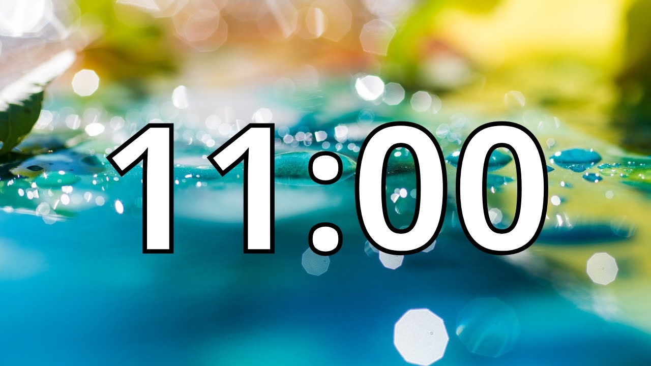 11 Minute Timer with Music | Abstract Timer