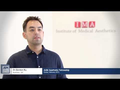 A4M Fellowship in Aesthetic Medicine @ IMA Dubai - Dr. Gordon Ku