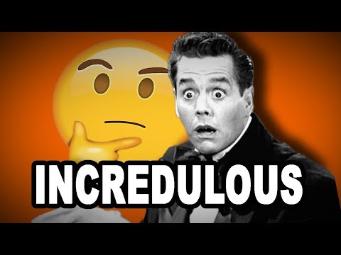 🤔 Learn English Words: INCREDULOUS - Meaning, Vocabulary with Pictures and Examples
