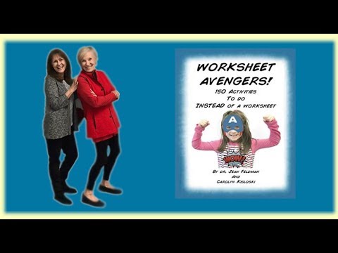 Worksheet Avengers with Dr. Jean and Carolyn - Coupon too