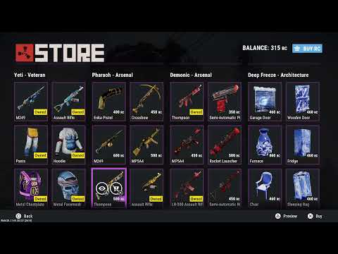 π₯π₯RUST CONSOLE ITEM SHOP CHANGE AND FORCE WIPEπ₯π₯