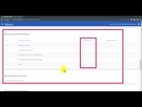 VER DOCUMENTOS NO PRESENTADOS - SISTEMA DE ESTUDIANTE