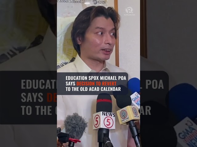 Philippine schools gradually transition to old academic calendar