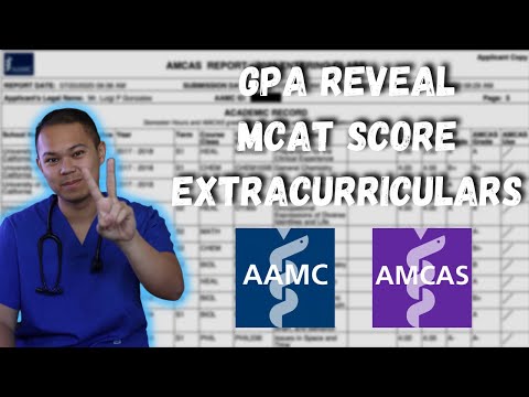 My Complete AMCAS Medical School Application | GPA, MCAT, Extracurriculars