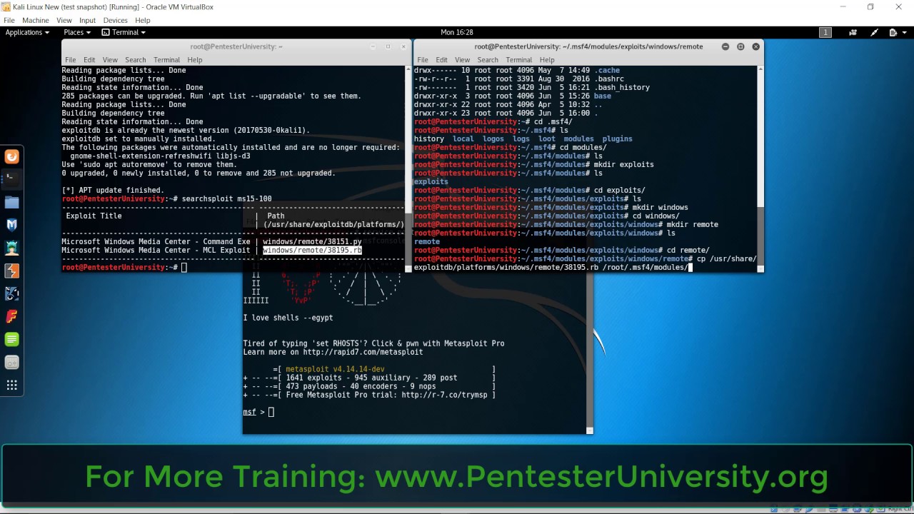 How-To: Importing Exploit-DB Exploits into Metasploit in Kali Linux The EASY Way.
