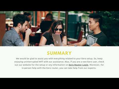 What Is the Process of Eero Router Login