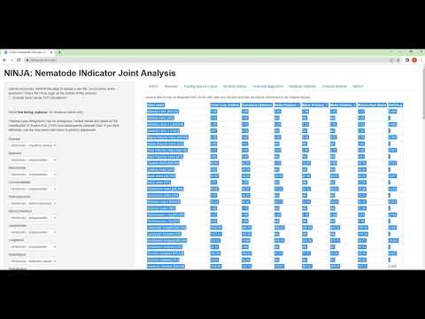 PartII Exploring NINJA and exporting data
