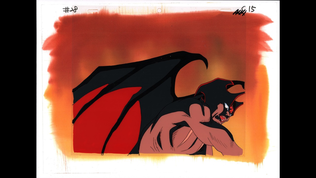 Devilman The Birth Production Cel | Go Nagai 1987 OVA Anime Art