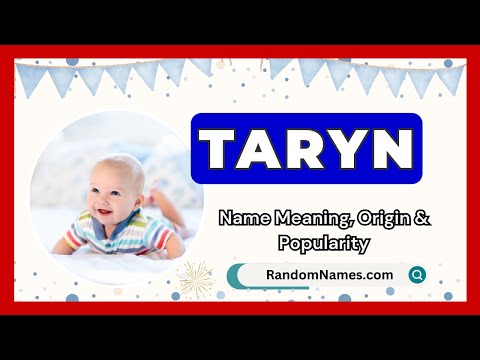 Taryn - Baby Boy Name Meaning, Origin & Popularity - RandomNames.com