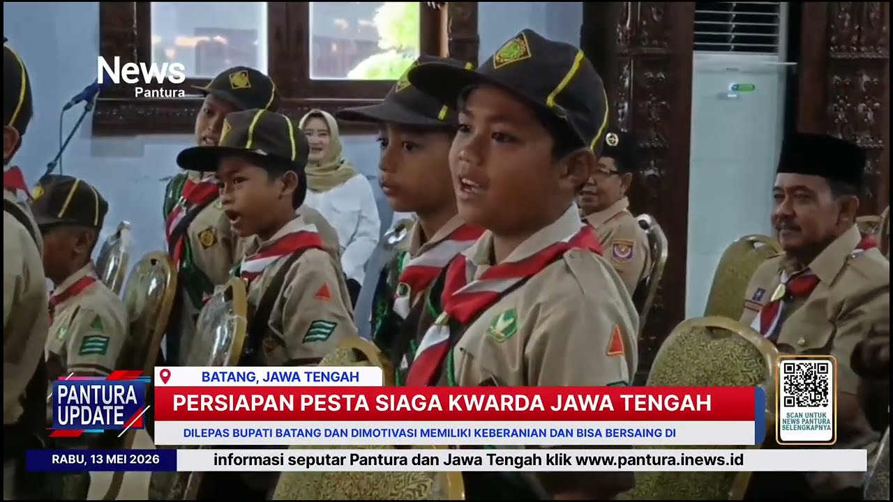 Pesan bupati batang kepada Pramuka yang ikut pesta siaga kwarda Jawa Tengah 