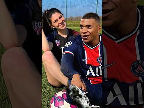 Mbappe vs Girl challenge🥳