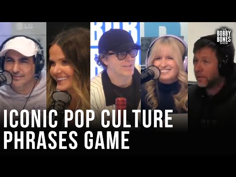 Show Plays Iconic Pop Culture Phrases Game
