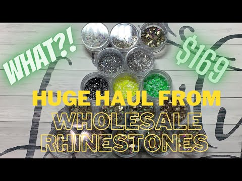 Unboxing 📦 | HUGE Haul 2020 | Wholesale 💎 Rhinestones | Small & Medium Size
