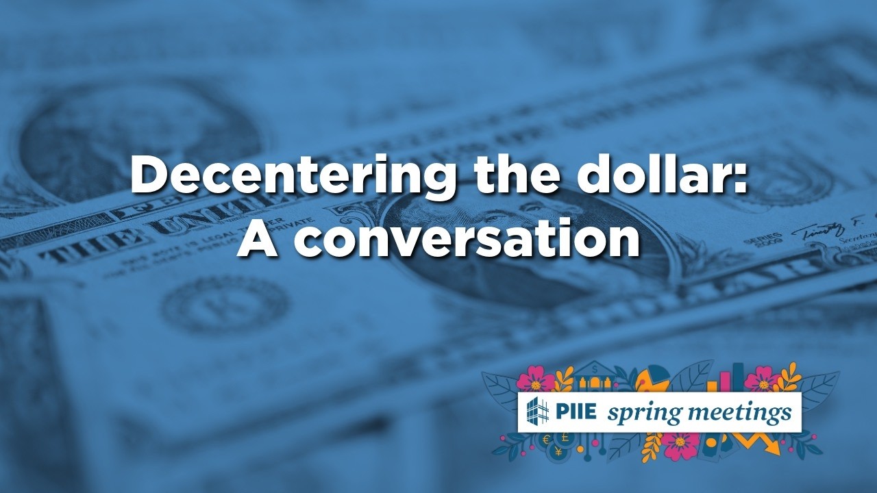 Decentering the dollar: A conversation