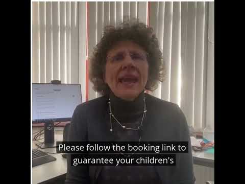 Dr Debbie Frost shares information about polio vaccination clinics in Golders Green