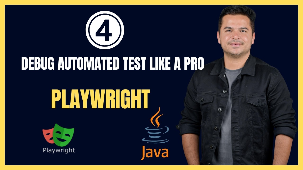 How To Debug Playwright Test | Debug Using Playwright Built-in inspector | Playwright Java Tutorial