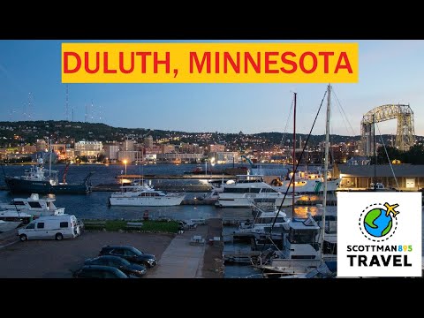 Superior Views of Duluth, Minnesota from MY HOTEL ROOM