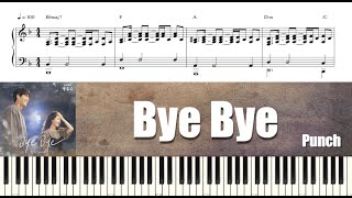 펀치 (Punch) - Bye Bye (우리들의 블루스 OST) by Jinnie J Notenblatt