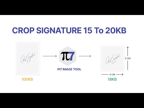 Crop Signature And Image Size Between 15kb to 20kb
