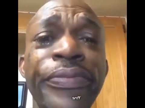 black guy crying 1 hour loop meme