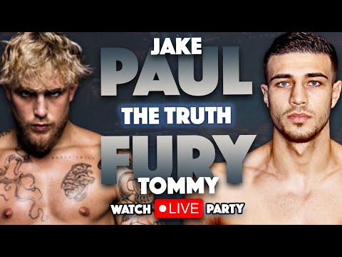 Jake Paul vs Tommy Fury LIVE Full Fight Boxing Match Watch Party Livestream