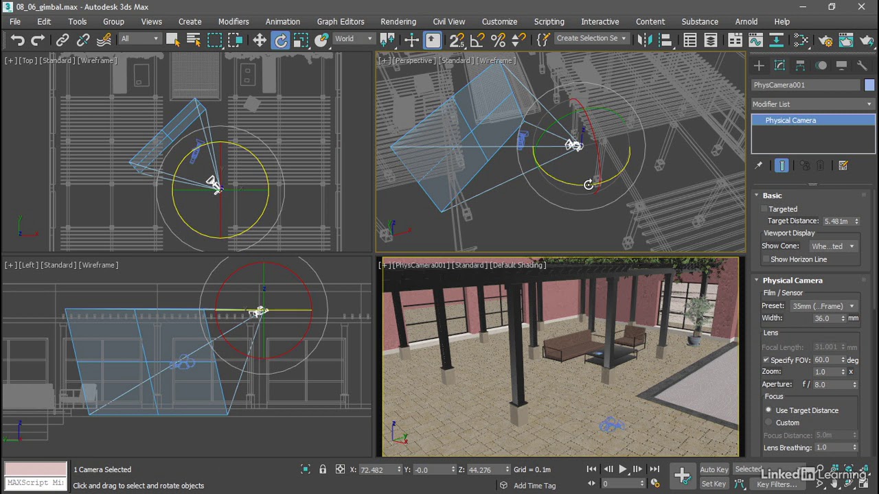 082   Rotating in Gimbal coordinate space