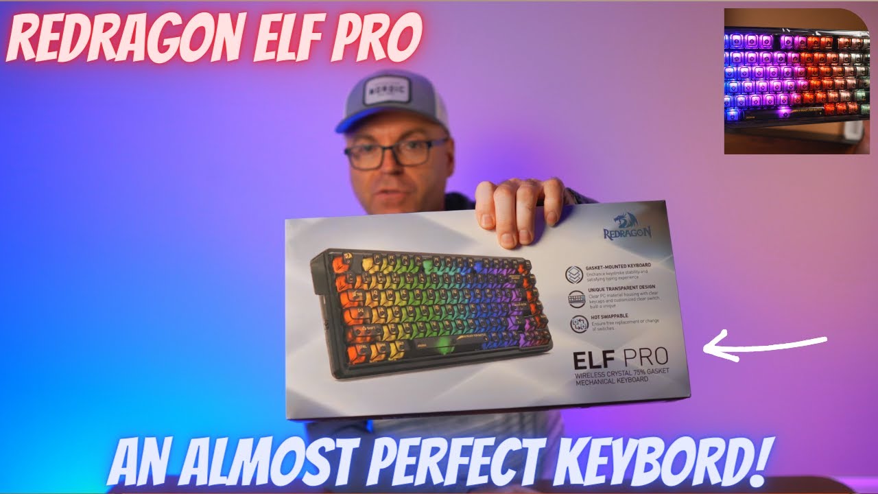 Redragon Elf Pro - A Unique Mechanical Keyboard!