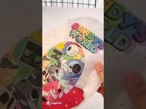 “The most beloved character in Dandy’s world” #dandysworld #asmr #sticker #blindbag #unboxing #diy