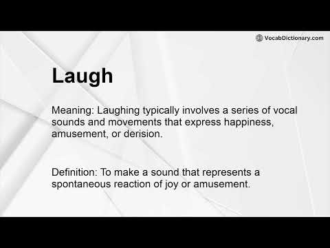 Laugh Meaning