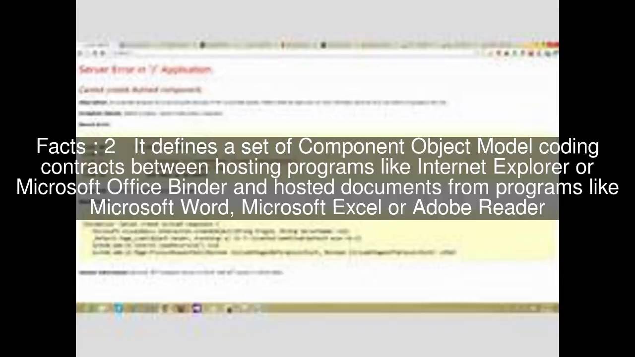 ActiveX Document Top  #5 Facts