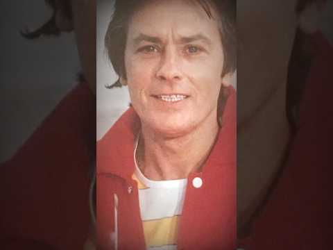 Alain DELON. Red style. Memory.