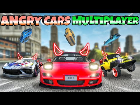 Angry Cars In Multiplayer💀 | Extreme Car Driving Simulator🔥|