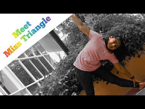TRIKONASAN | TRIANGLE POSE | YOGA FOR THE KIDS