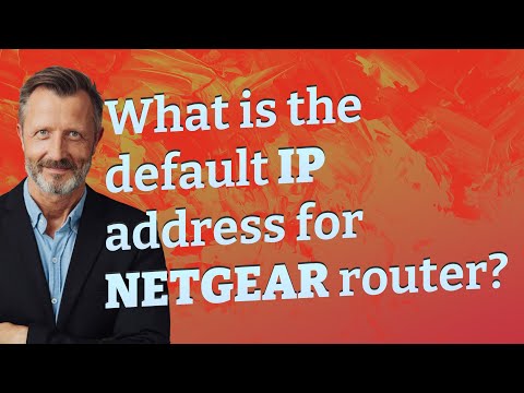 What is the default IP address for NETGEAR router?