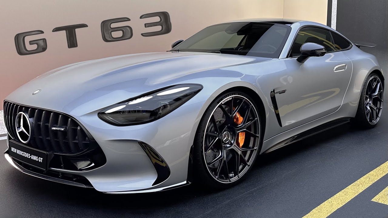 2024 Mercedes-AMG GT: Watch the Live Unveiling of the New Sports Model ...