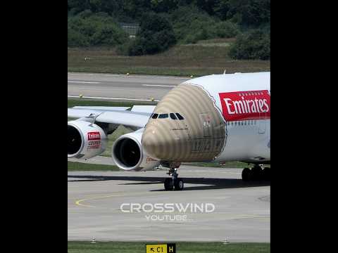 EMIRATES ( Courier Express Livery) Airbus A380 ZURICH AIRPORT 17.06.2025 #Emirates #AirbusA380