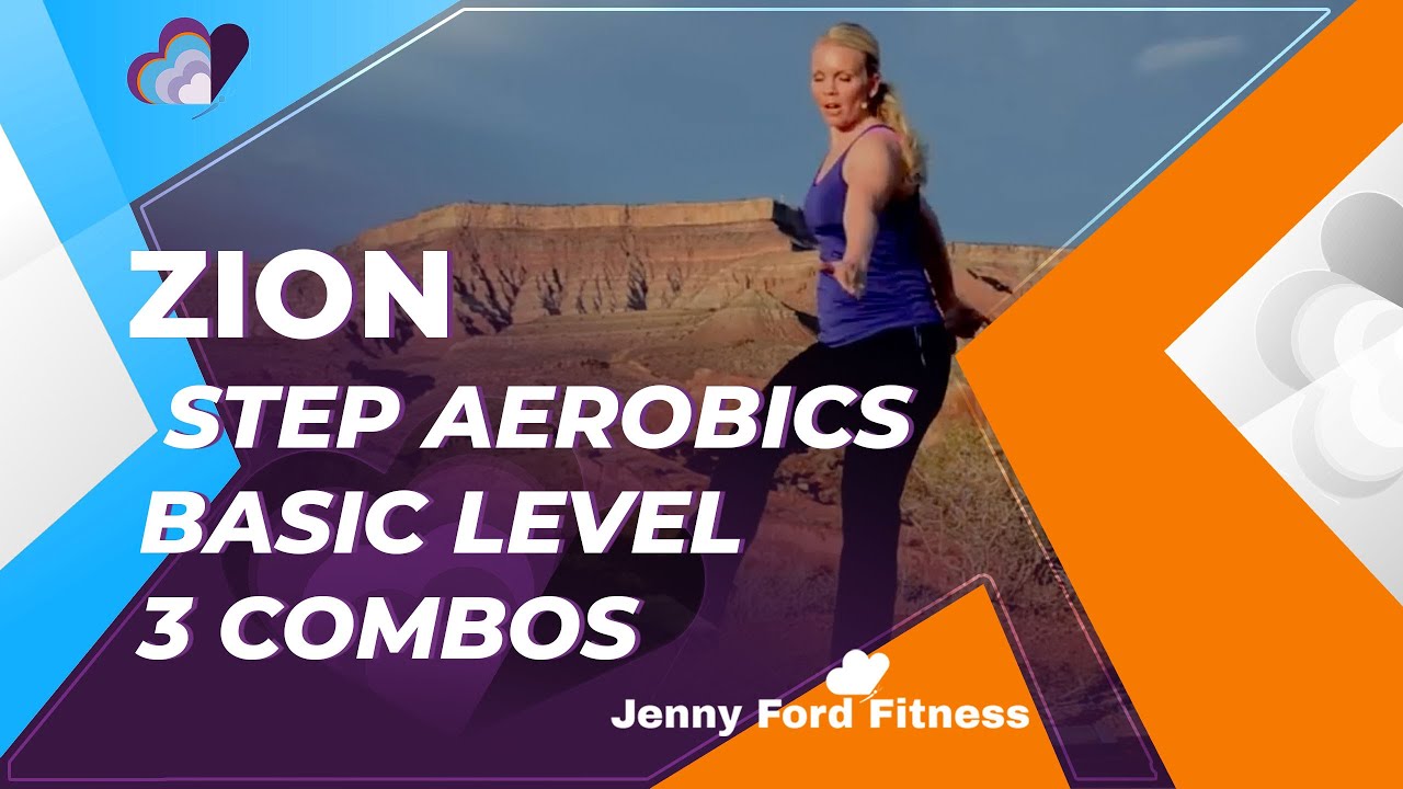 Step Aerobics Basic with 3 Combos | Zion | 29 Minutes | JENNY FORD