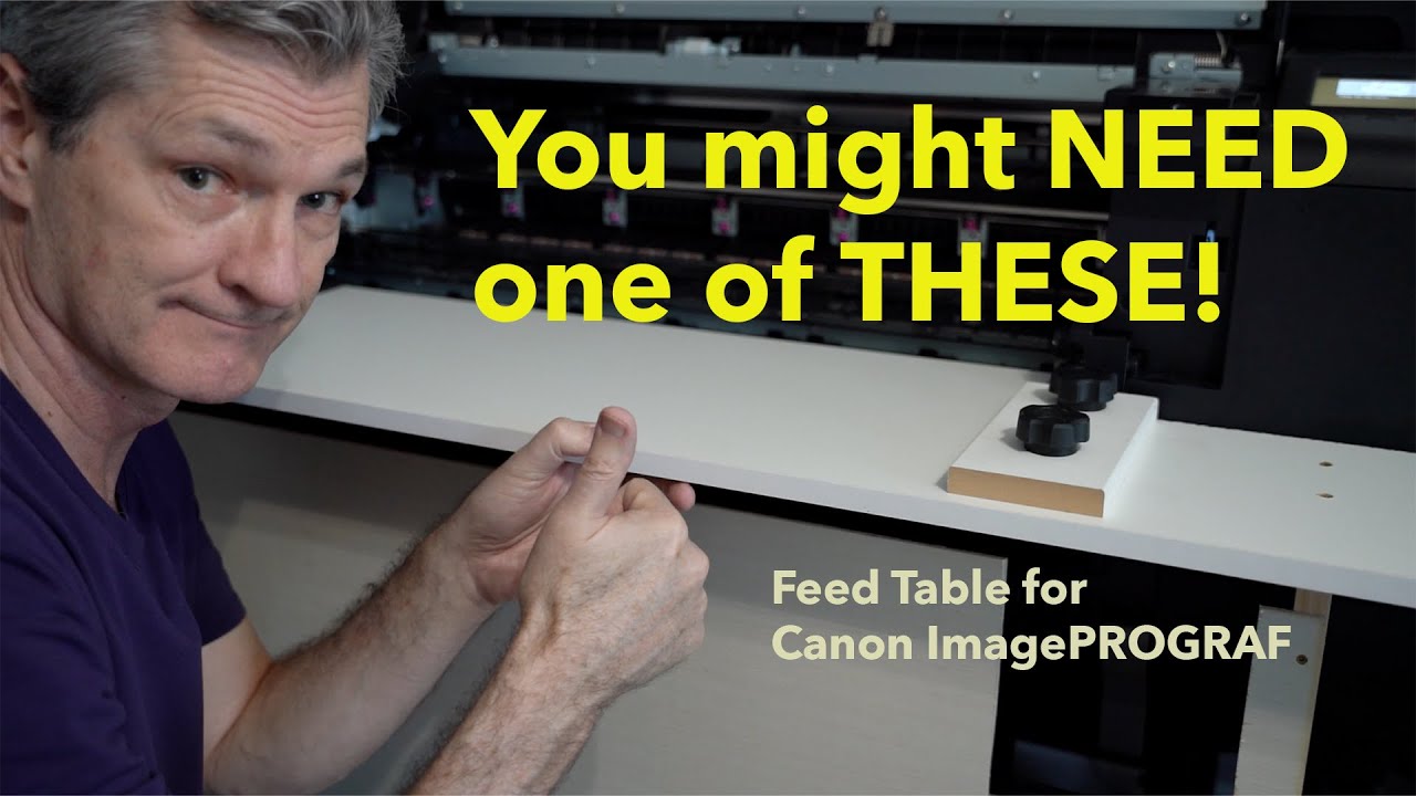 Canon imagePROGRAF Pro MANUAL FEED TABLE
