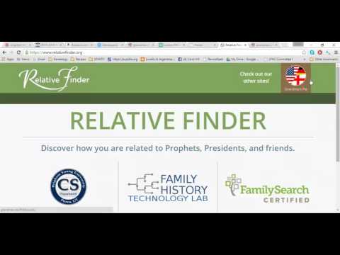 RelativeFinder.org | Free Genealogy HELP